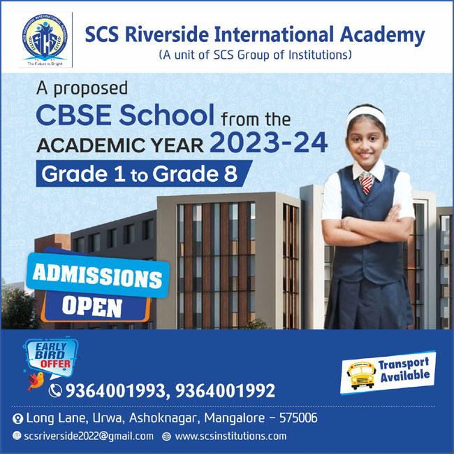 SCS Riverside International Academy, Mangalore- daijiworld.com