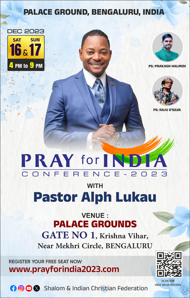 Pray for India Conference in Bangalore- daijiworld.com